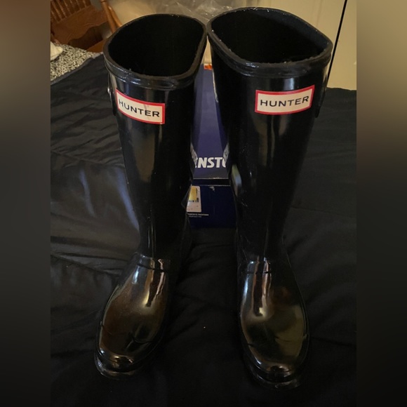 Hunter | Shoes | Tall Black Hunter Rain Boots Wo Tags | Poshmark